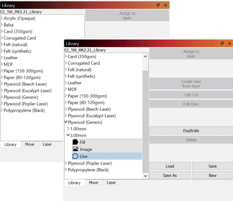 Materials Library – Darkly Labs