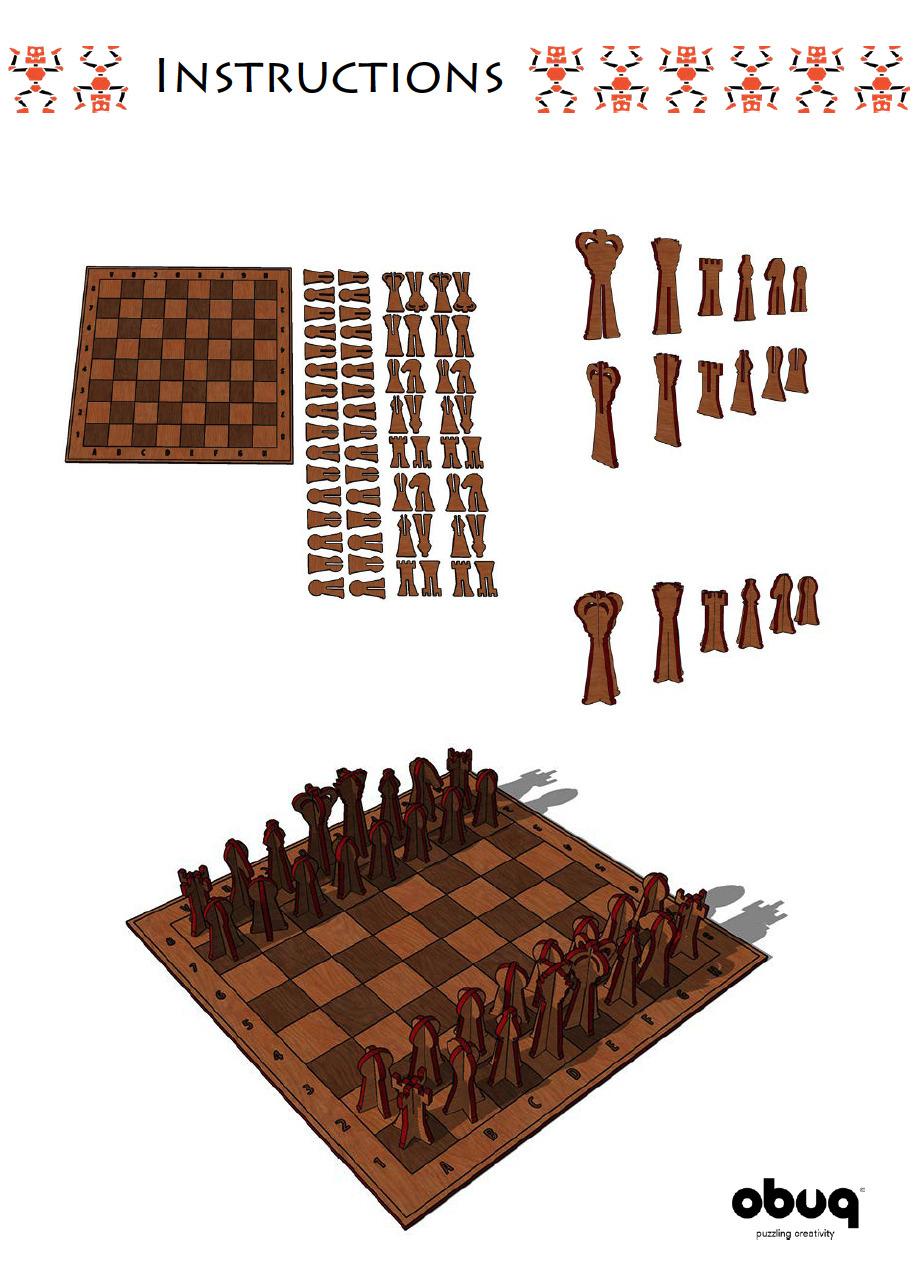 Obuq – Chess Set – Darkly Labs