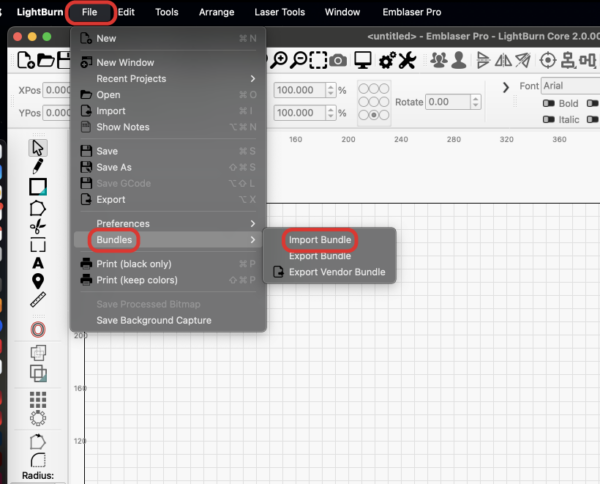 Installing Emblaser Pro Bundle – Darkly Labs